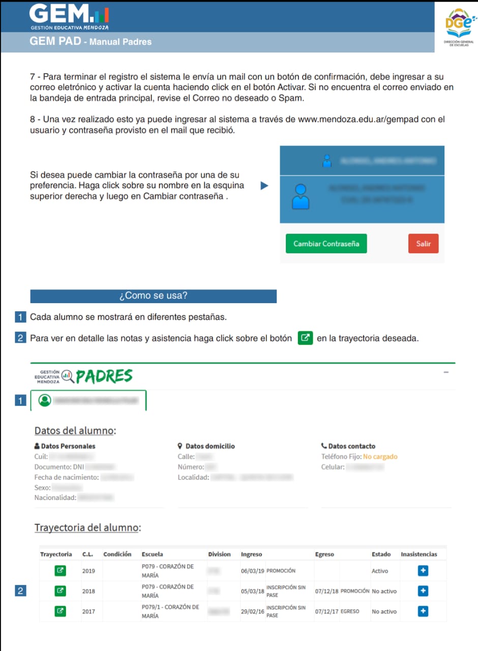 Libretas digitales: ¿Cómo acceden los padres al informe de ...