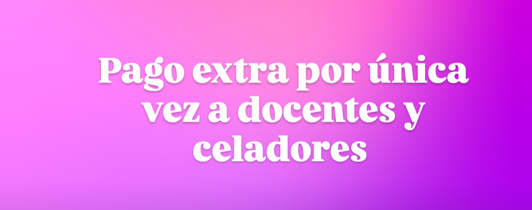 Se confirmó un pago extra para docentes y celadores en el verano 2026 ...